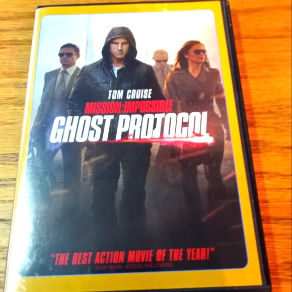 Paramount | Media | Mission Impossible Ghost Protocol On Dvd Tom Cruise ...